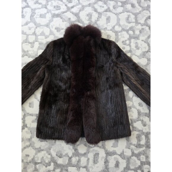 Eilers Furs | Jackets & Coats | Vintage Womens Brown Mink Fur Coat The ...